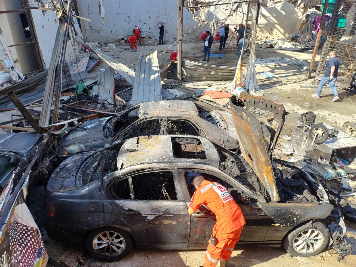 Israeli military strikes in Lebanon, Gaza kill dozens of people - CBS News