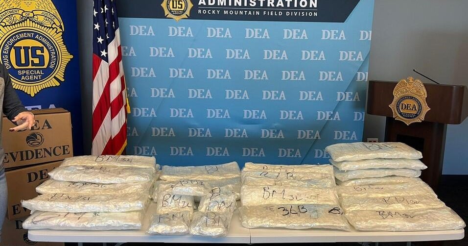 DEA, FBI agents in Colorado seize over 1,000 pounds of methamphetamine in largest meth bust in ...