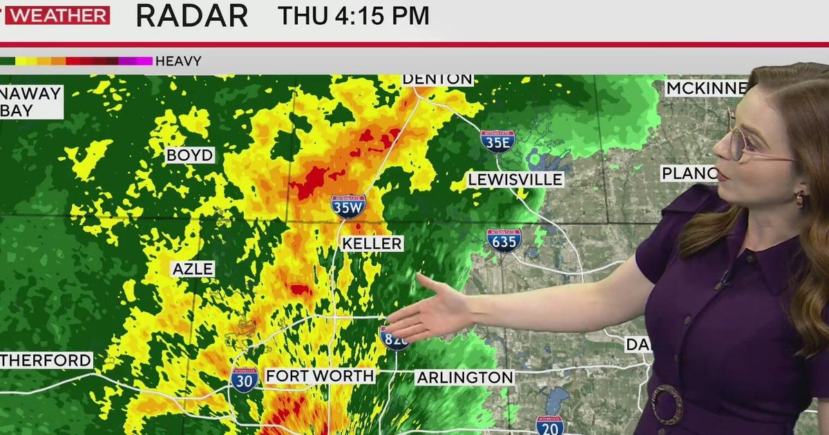 First Alert Weather Day continues in North Texas through the evening ...