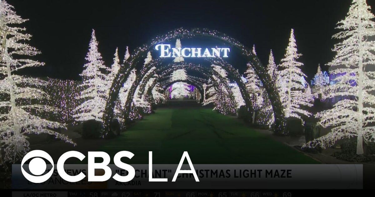 Santa Anita Park’s “Enchant LA” opens for the holidays - CBS Los Angeles