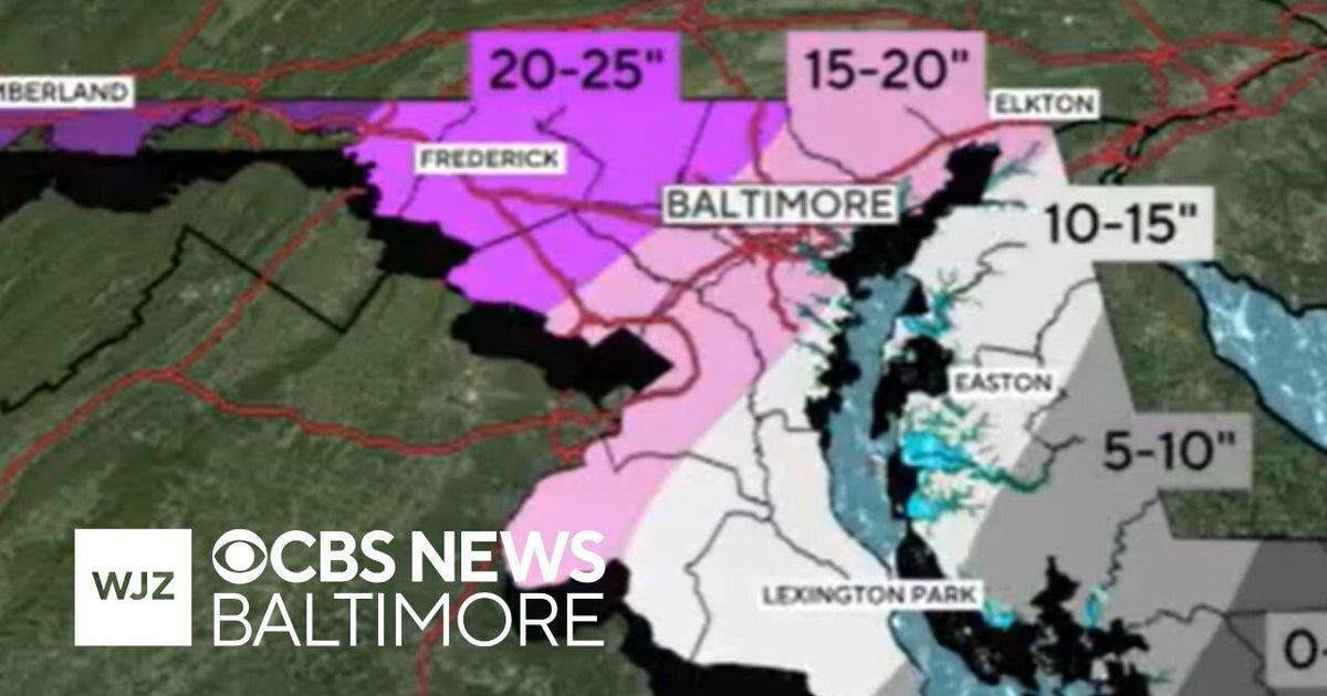Near-average snowfall expected in Baltimore during 2025-26 winter ...