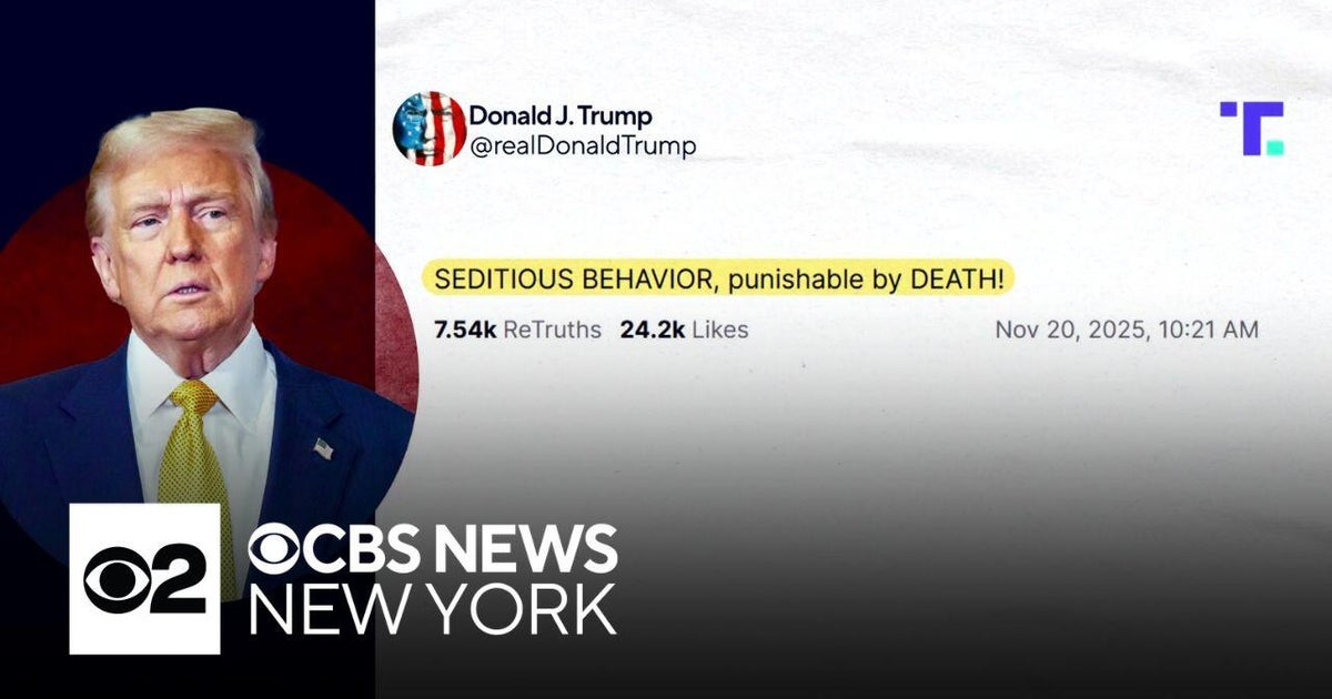 Trump condemned by Democrats after he accuses 6 lawmakers of "seditious ...
