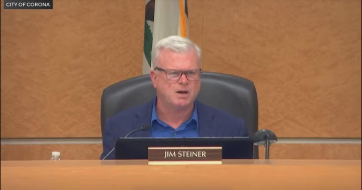 Corona mayor doubles down on comment about city's downtown - CBS Los ...