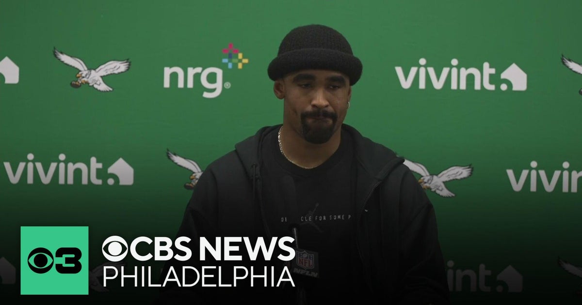 Philadelphia Eagles QB Jalen Hurts press conference following loss to ...