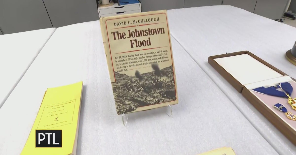Daisy examines one-of-a-kind David McCullough artifacts - CBS Pittsburgh