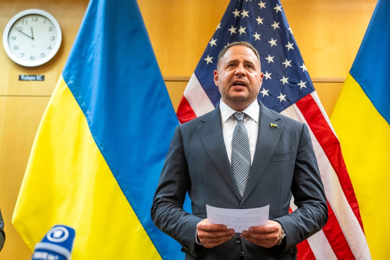 Ukrainian President Zelenskyy's chief of staff Andriy Yermak resigns ...