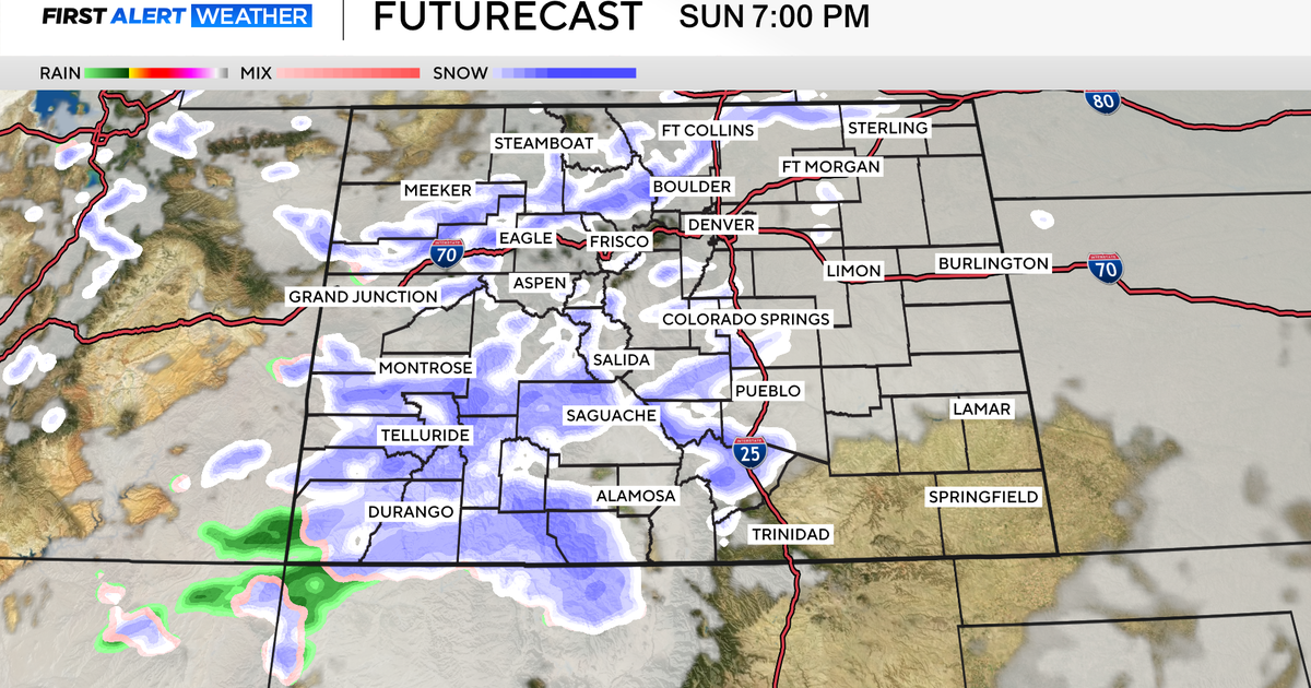Another round of snow for Colorado Sunday, with more arriving Wednesday ...