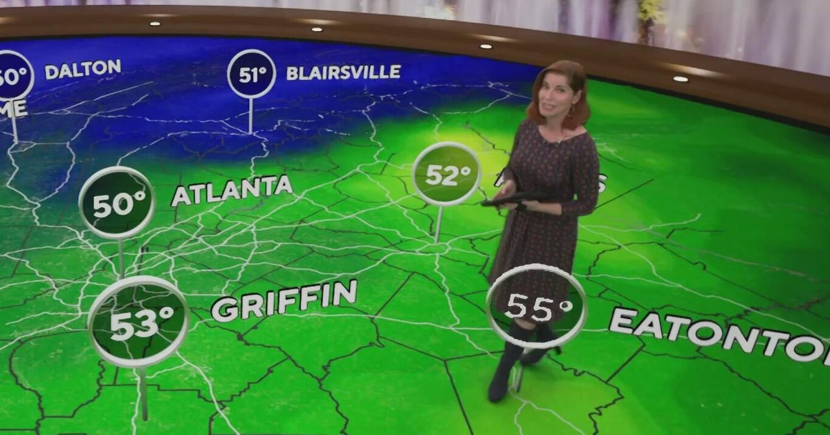 Temperatures drop below freezing tonight - CBS Atlanta