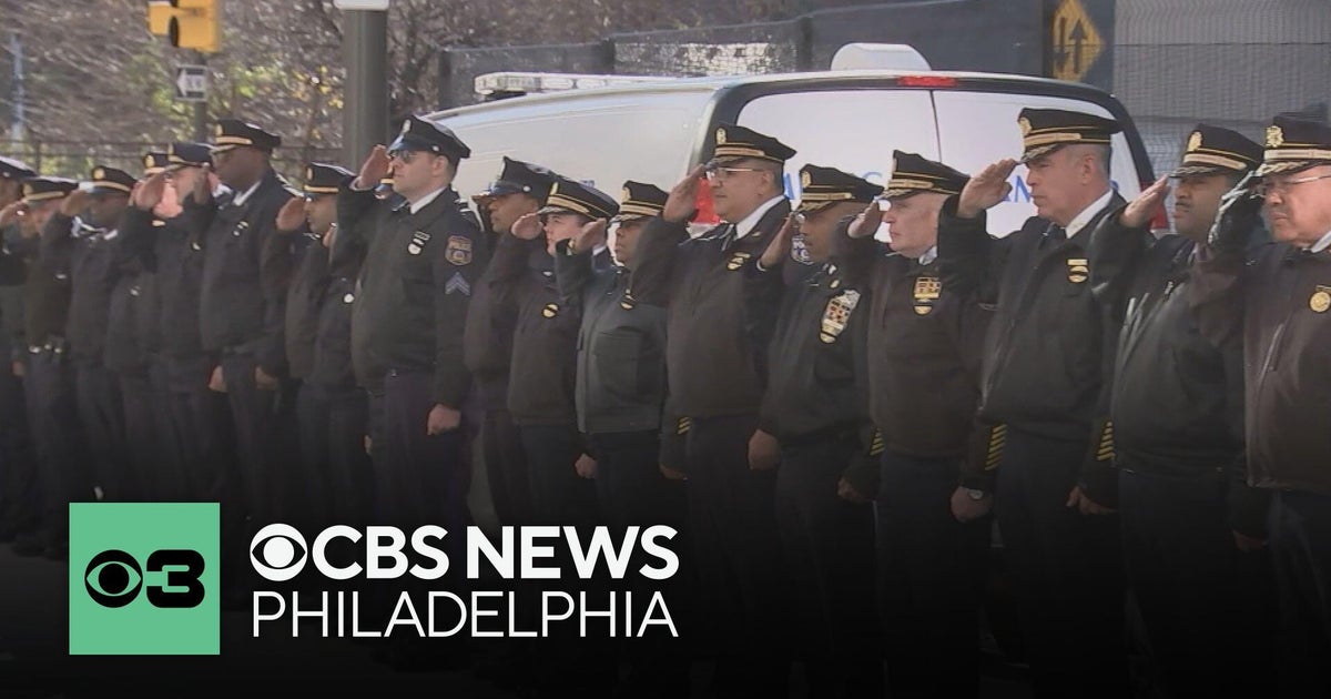 Philadelphia police escort body of Officer Andy Chan to headquarters ...
