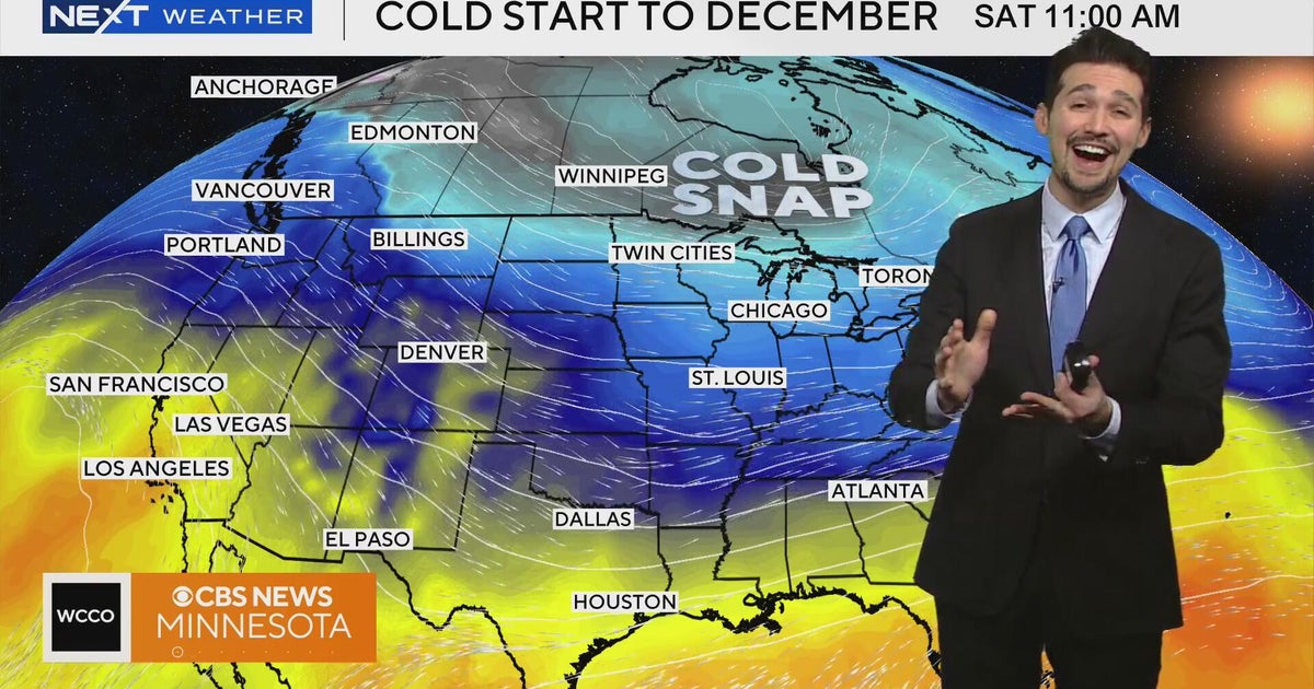 9 a.m. Minnesota forecast from Dec. 3, 2025 | NEXT Weather - CBS Minnesota