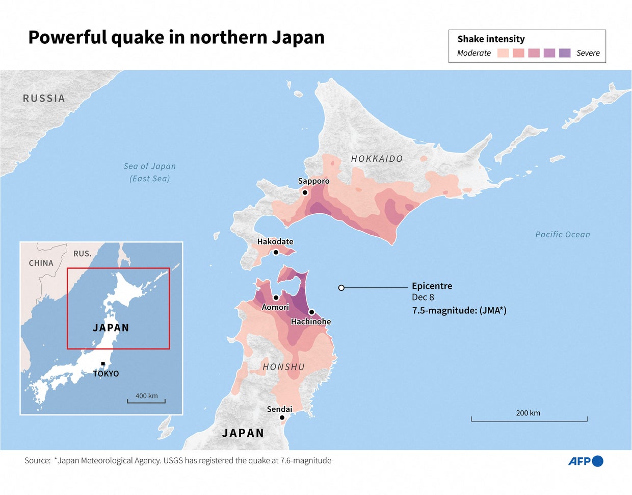 Japan warns of possible megaquake after powerful earthquake, raising ...