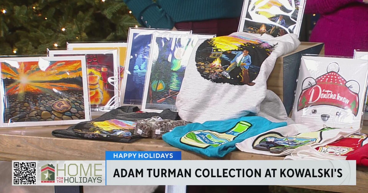 Local artist Adam Turman makes collection available for holidays - CBS ...
