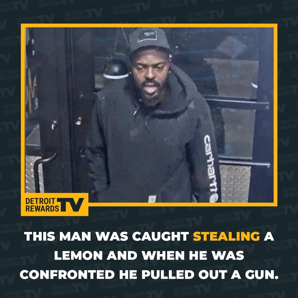 Detroit police seeking tips on theft suspect who made threats with a ...