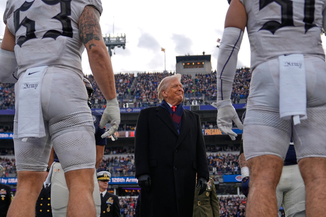 Army-Navy game puts Baltimore in national spotlight with Trump's visit ...