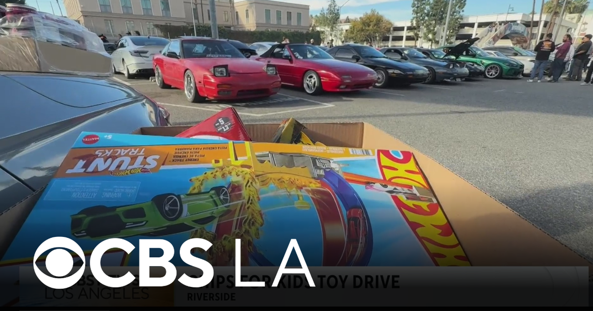 CHiPs for Kids teams up with car enthusiasts in Riverside - CBS Los Angeles