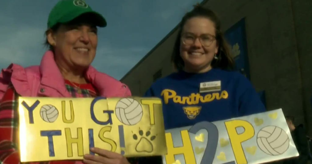 Pitt's volleyball team gets sendoff to Kansas City ahead of Final Four ...