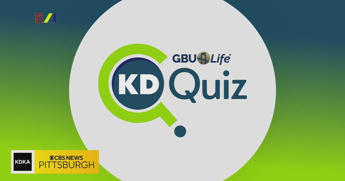 KD Quiz: Part 3 (12/20) - CBS Pittsburgh