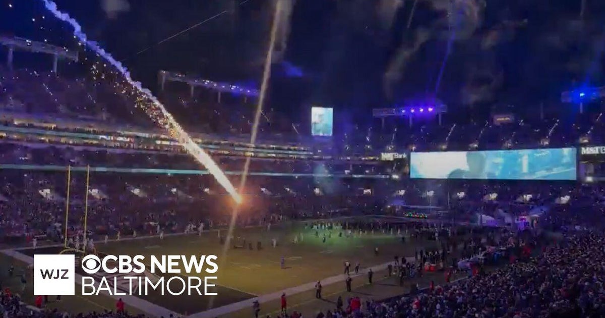Rogue firework misfires at Baltimore Ravens home game; videos of mishap ...