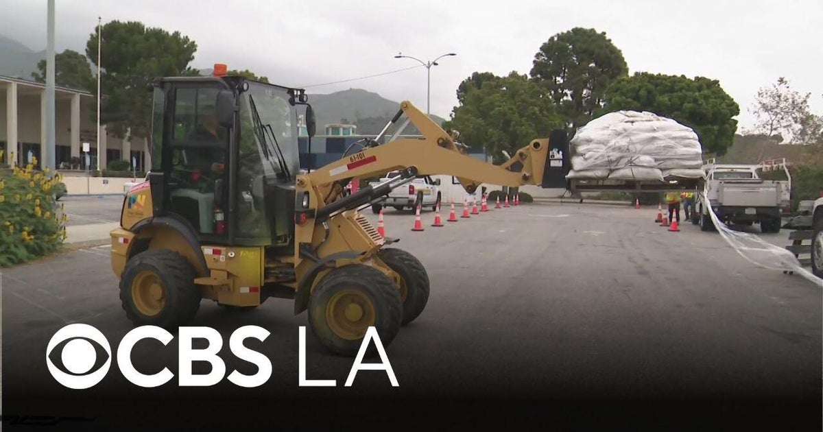LA County burn scars prepare for the latest winter storm - CBS Los Angeles
