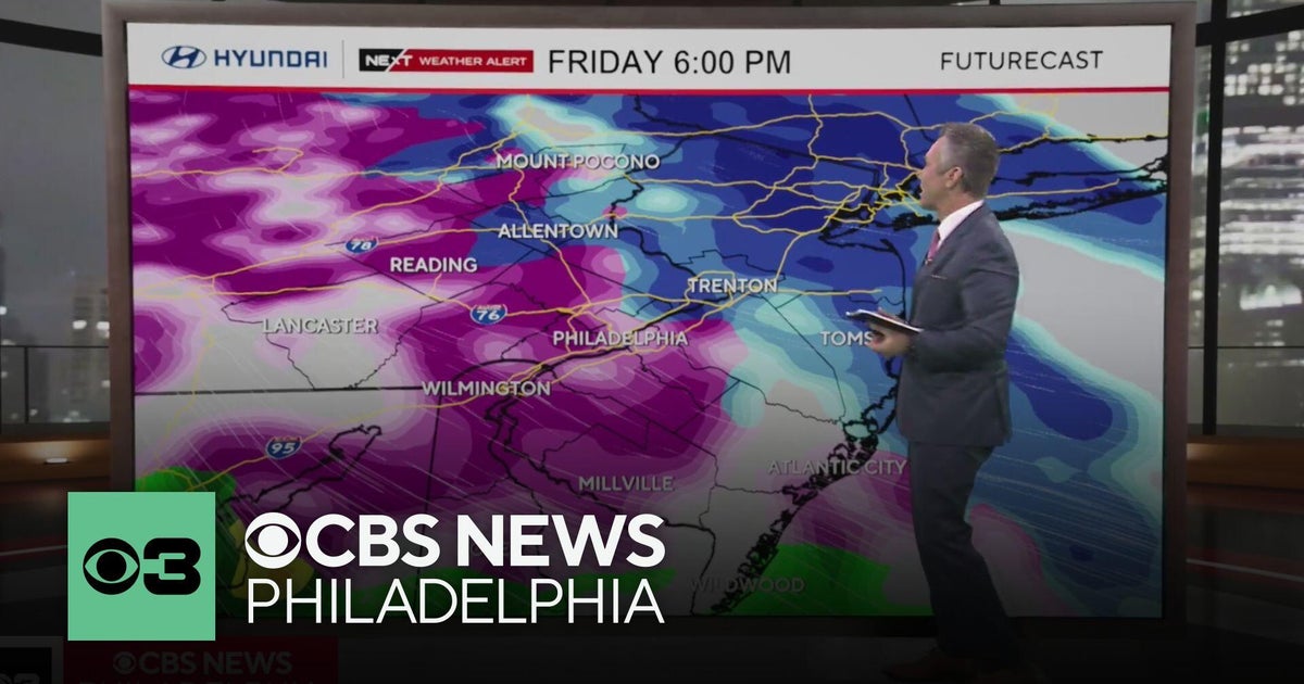 Winter mix, freezing rain in Philadelphia region Friday night — here's ...