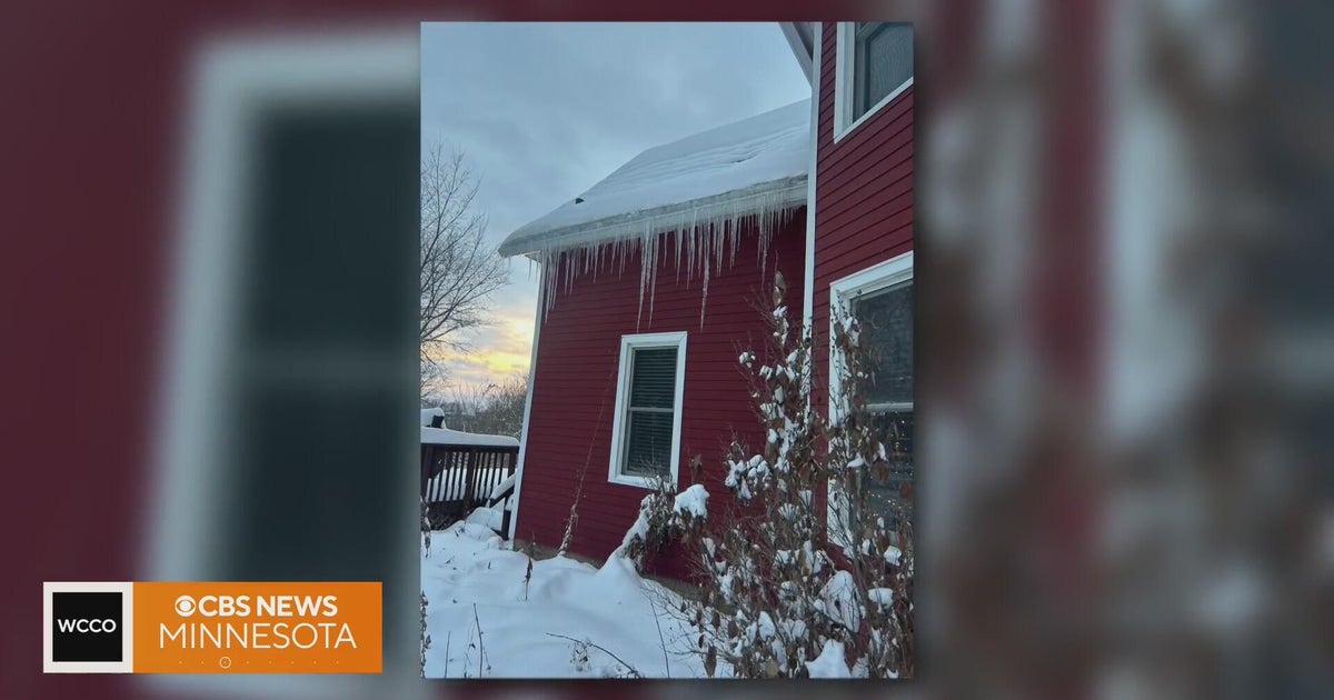 Why ice dams form, and what problems they can cause - CBS Minnesota