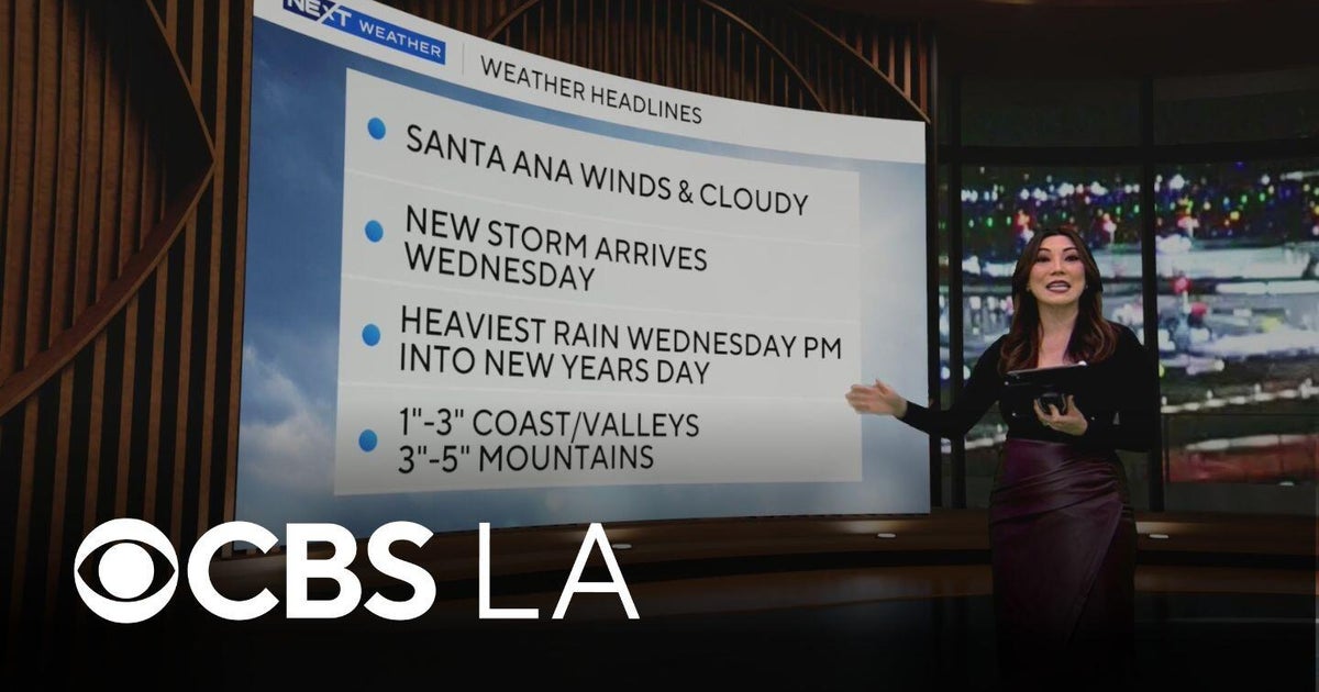 Amber Lee’s NEXT Weather forecast - CBS Los Angeles