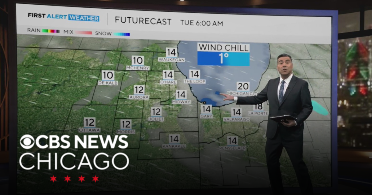 Breezy with flurries in Chicago area on Tuesday - CBS Chicago