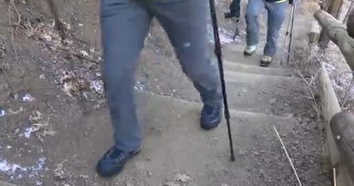 Hikers begin trek to launch AdAmAn Club's annual fireworks show - CBS ...