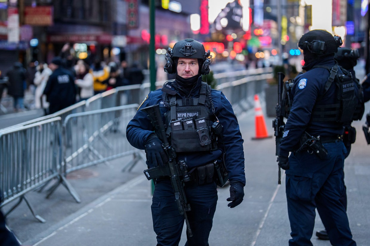 Law enforcement ramps up New Year's security measures across the ...