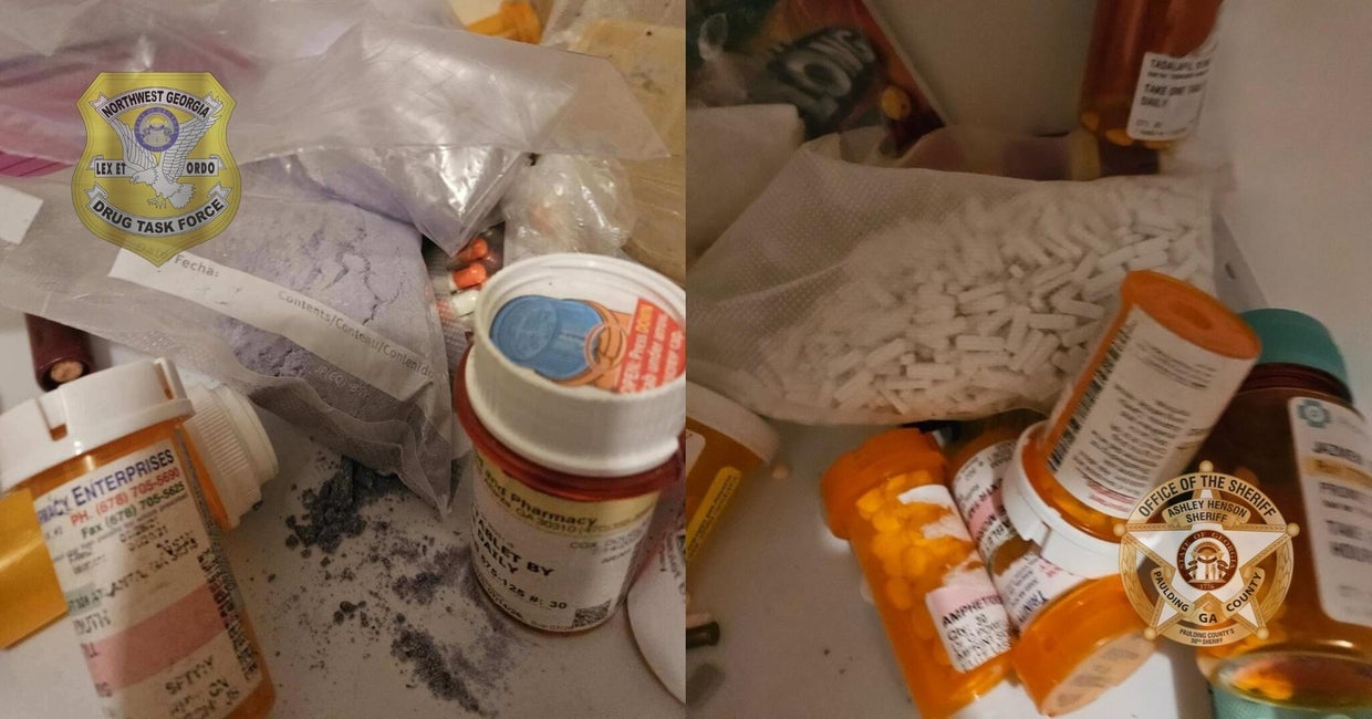 Metro Atlanta drug bust leads to fentanyl, firearms, hand grenade, cash ...
