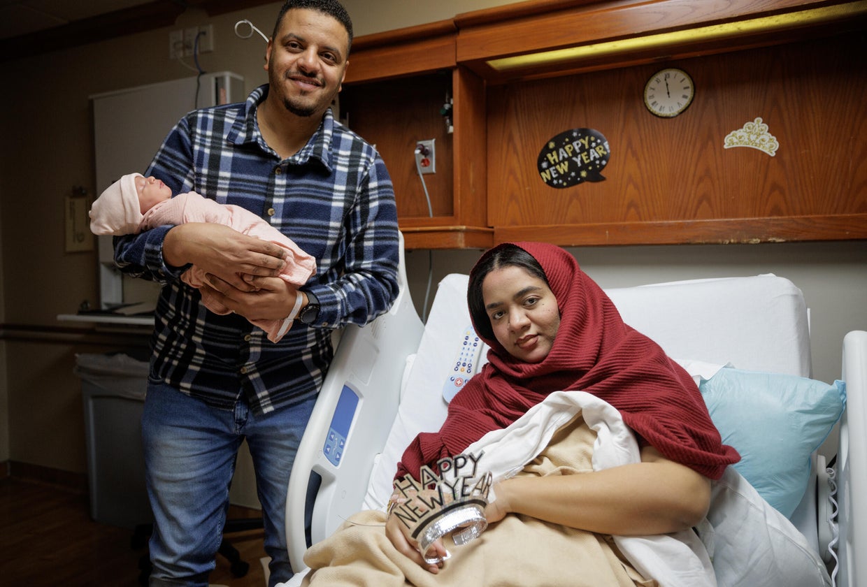 Meet Linda, Fort Worth's first baby of 2026, born at the stroke of ...