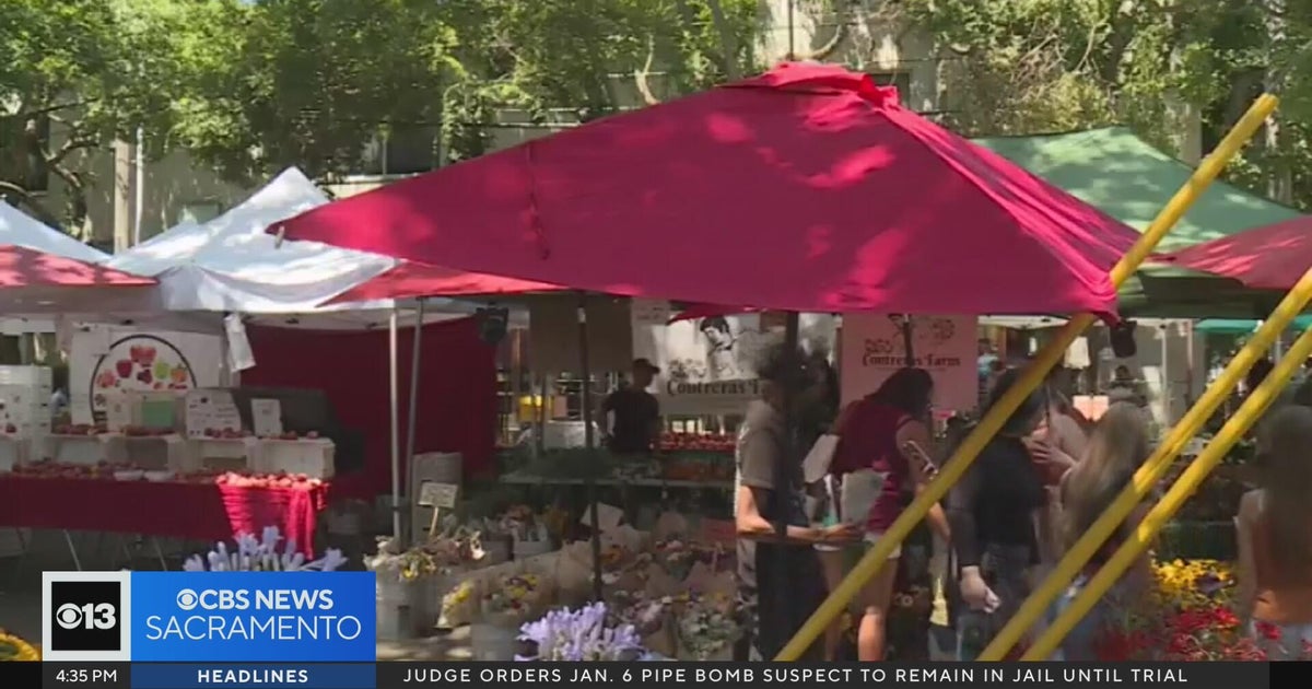 Windy weather cancels Midtown Farmers Market in Sacramento - CBS Sacramento