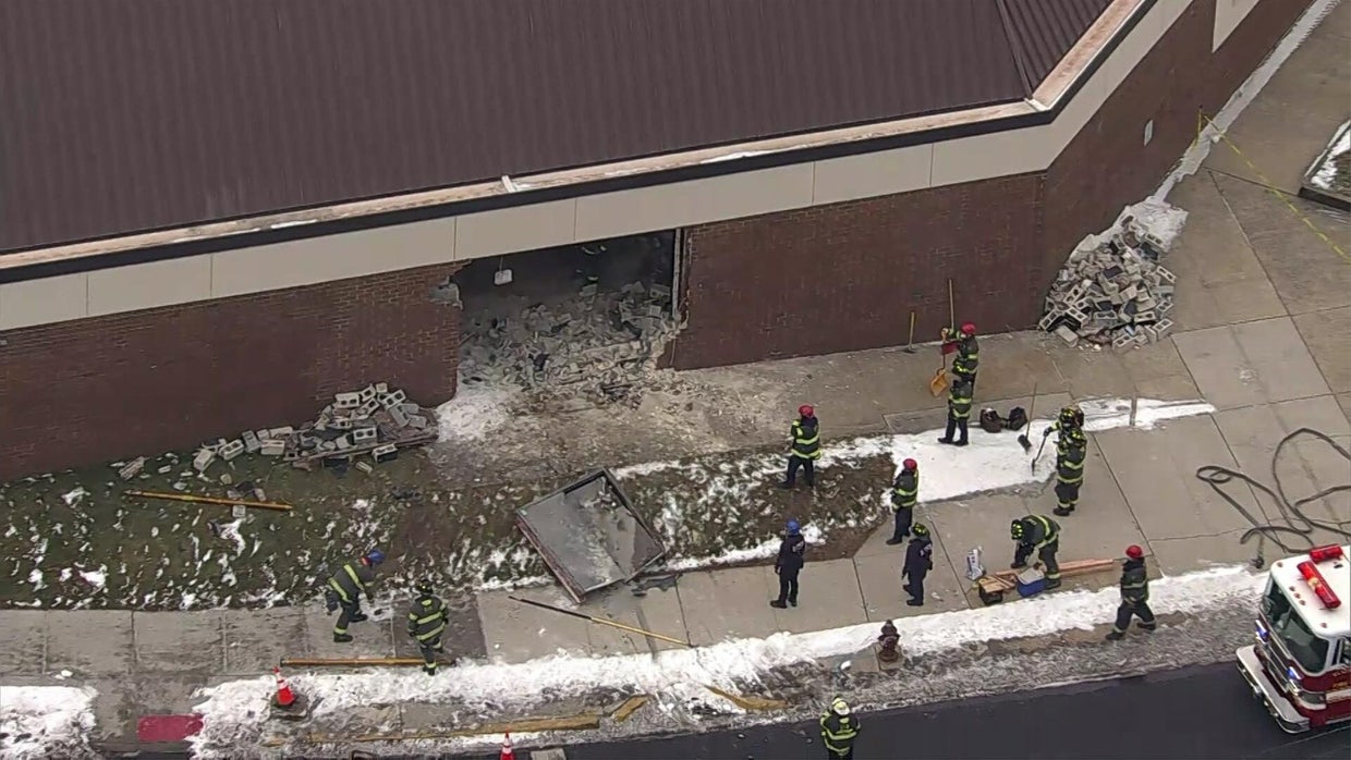 Car crashes through Elizabeth, N.J. school wall, injuring student ...