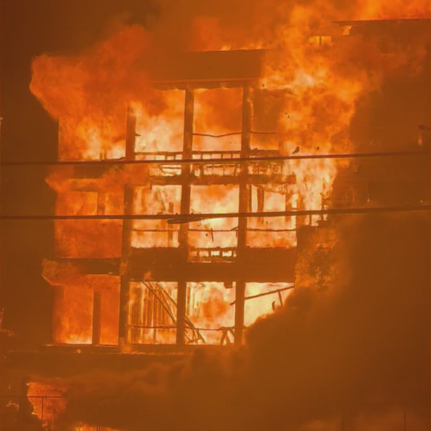 Denver construction site fire impacts nearby businesses; Investigators ...