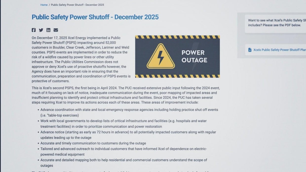 Colorado regulators get earful about Xcel Energy power shutoffs: "There ...