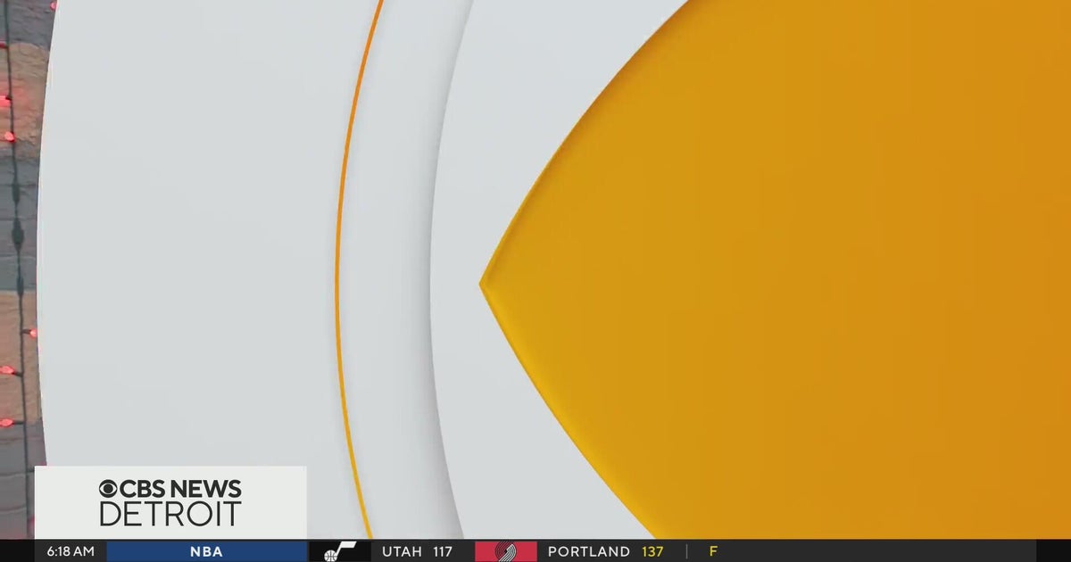 Freezing rain then rain through the day. - CBS Detroit