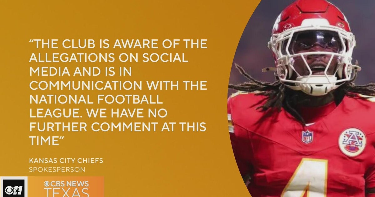 Kansas City Chiefs acknowledge abuse allegations against player - CBS Texas