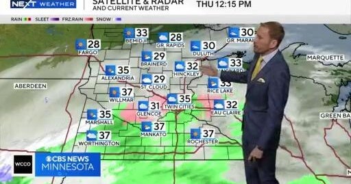 NEXT Weather: Noon report on Jan. 8, 2026 - CBS Minnesota