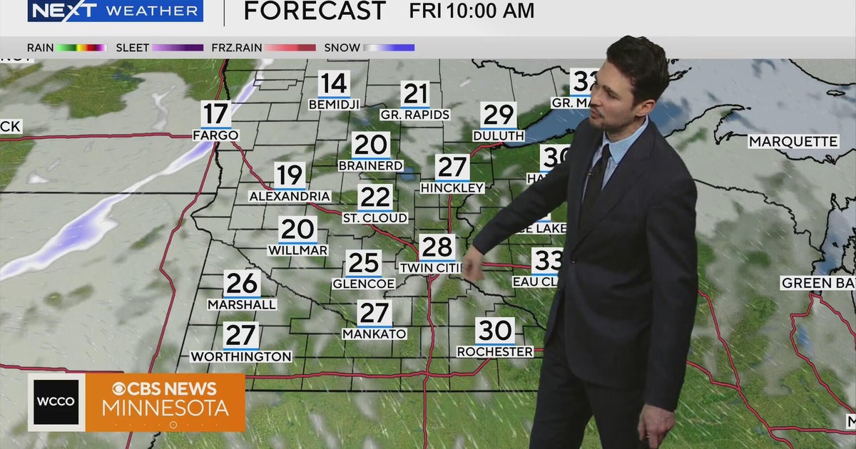 9 a.m. Minnesota forecast from Jan. 9, 2025 | NEXT Weather - CBS Minnesota