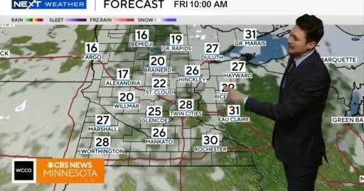 6 a.m. Minnesota forecast from Jan. 9, 2026 | NEXT Weather - CBS Minnesota
