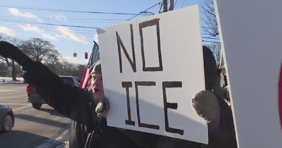 Anti-ICE protests continue across Metro Detroit - CBS Detroit
