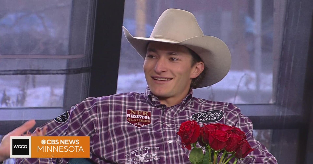 How it came to pass that WCCO's Heather Brown got roses from a cowboy ...
