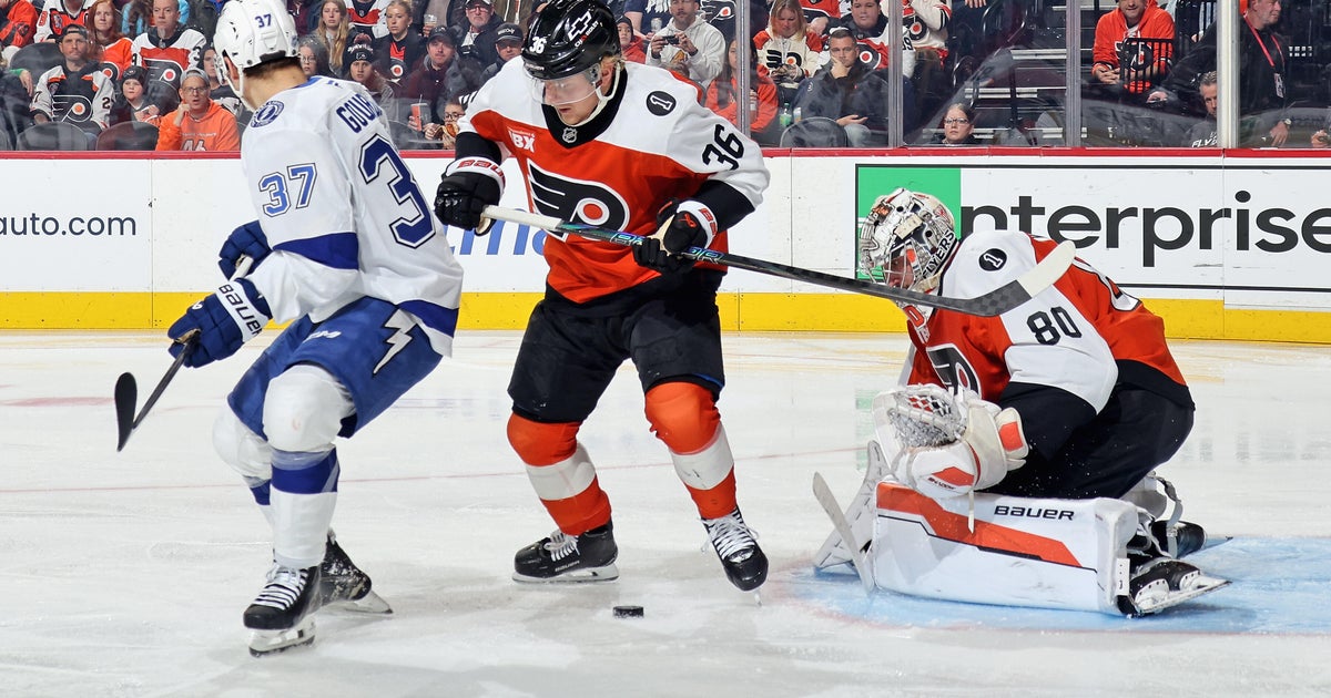 Philadelphia Flyers drop third straight game in 5-1 loss to Tampa Bay ...