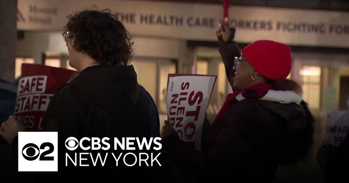 No end in sight for NYC nurses strike - CBS New York