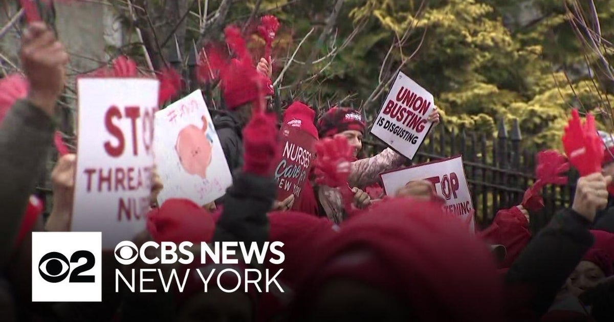 NYC nurses strike enters Day 4, surpassing 2023 walkout - CBS New York