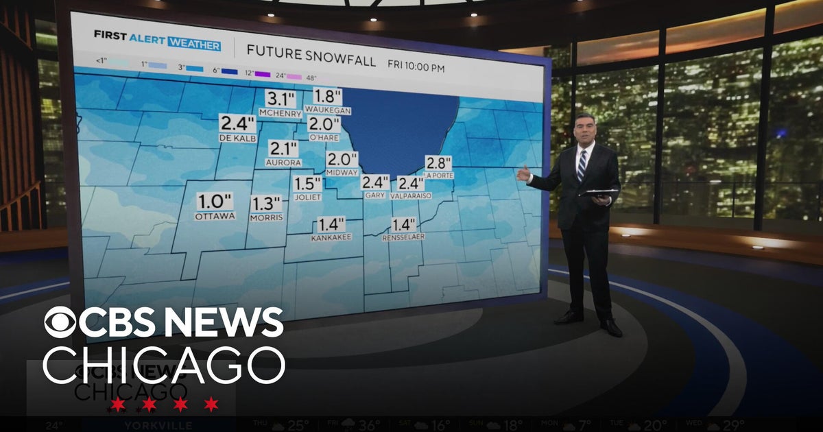 Chicago weather: Snow returns overnight - CBS Chicago