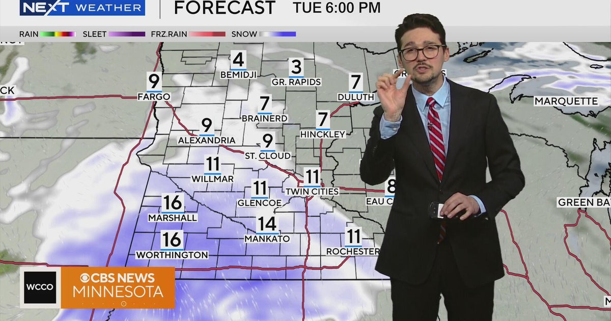 9 a.m. Minnesota forecast from Jan. 19, 2026 | NEXT Weather - CBS Minnesota