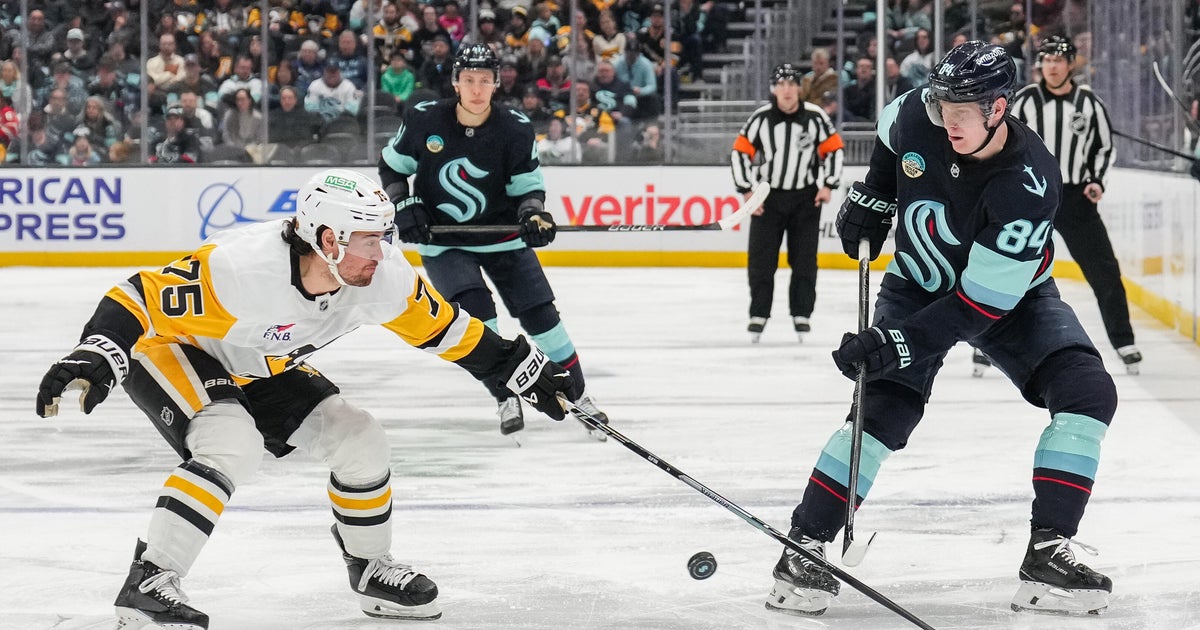 Penguins beat Kraken 6-3 - CBS Pittsburgh