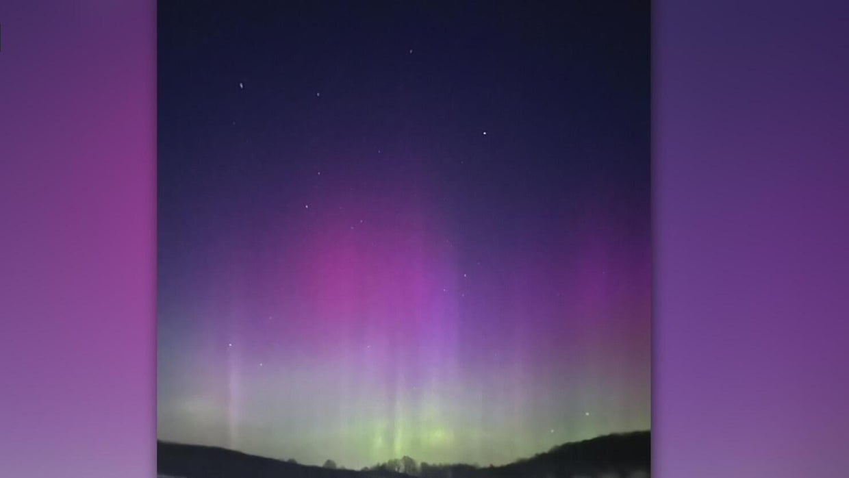 The northern lights were visible in the Pittsburgh area. Here's a look ...