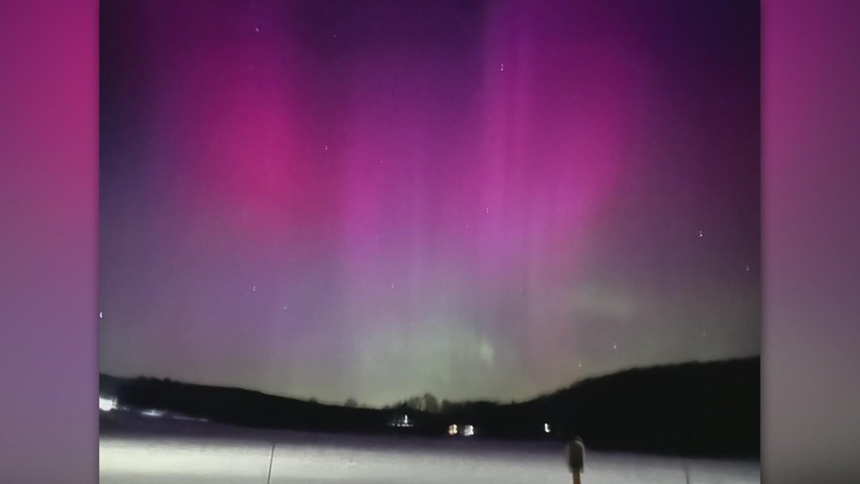 The northern lights were visible in the Pittsburgh area. Here's a look ...